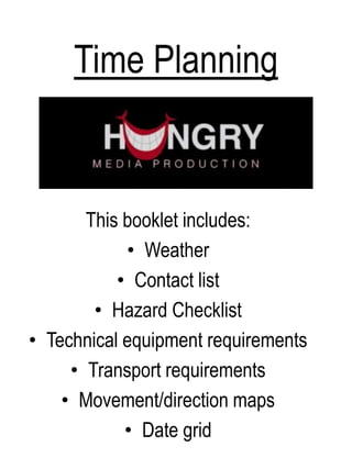 Time planning | PPTX