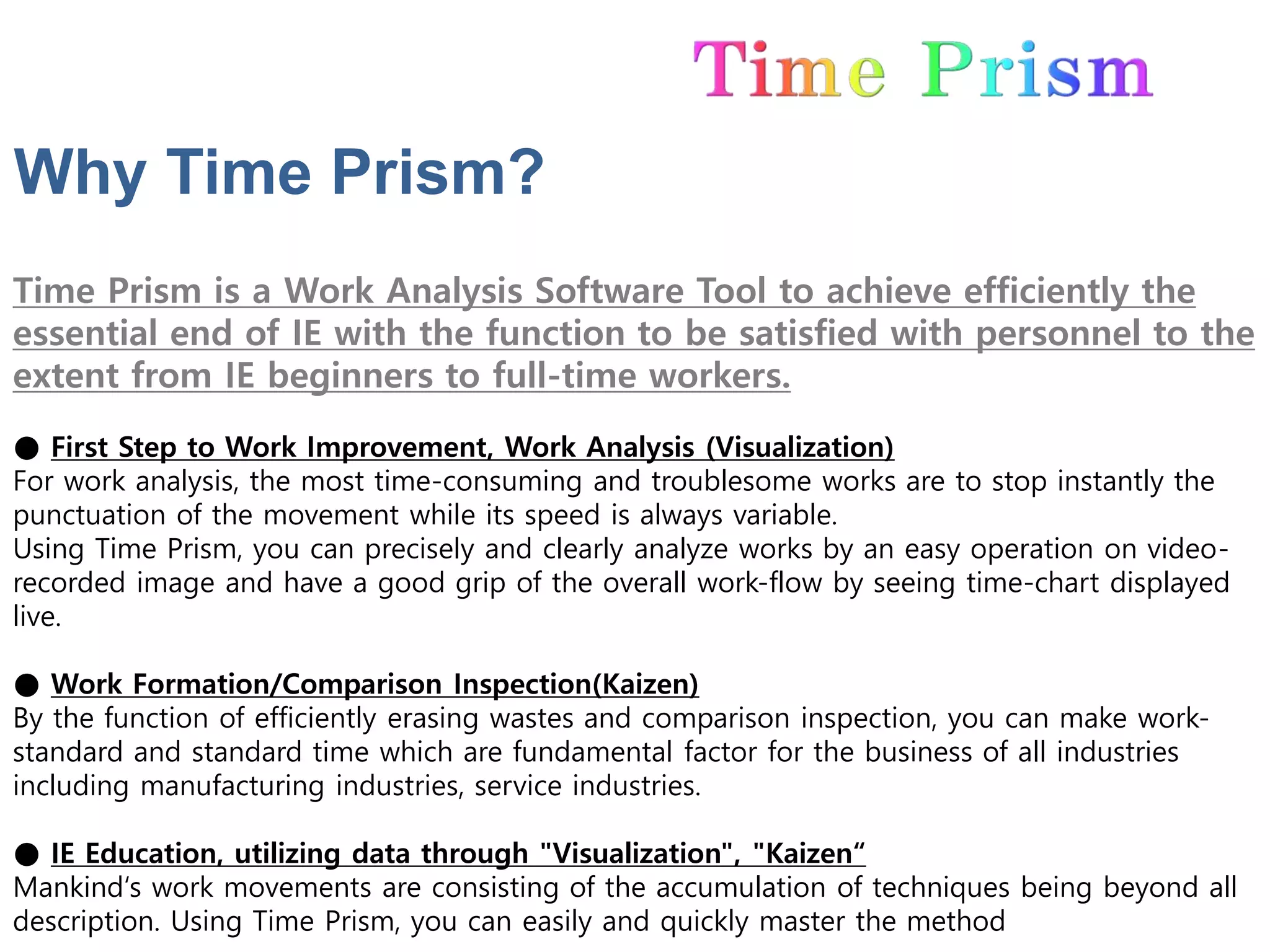 Time Prism - Introduction | PPTX