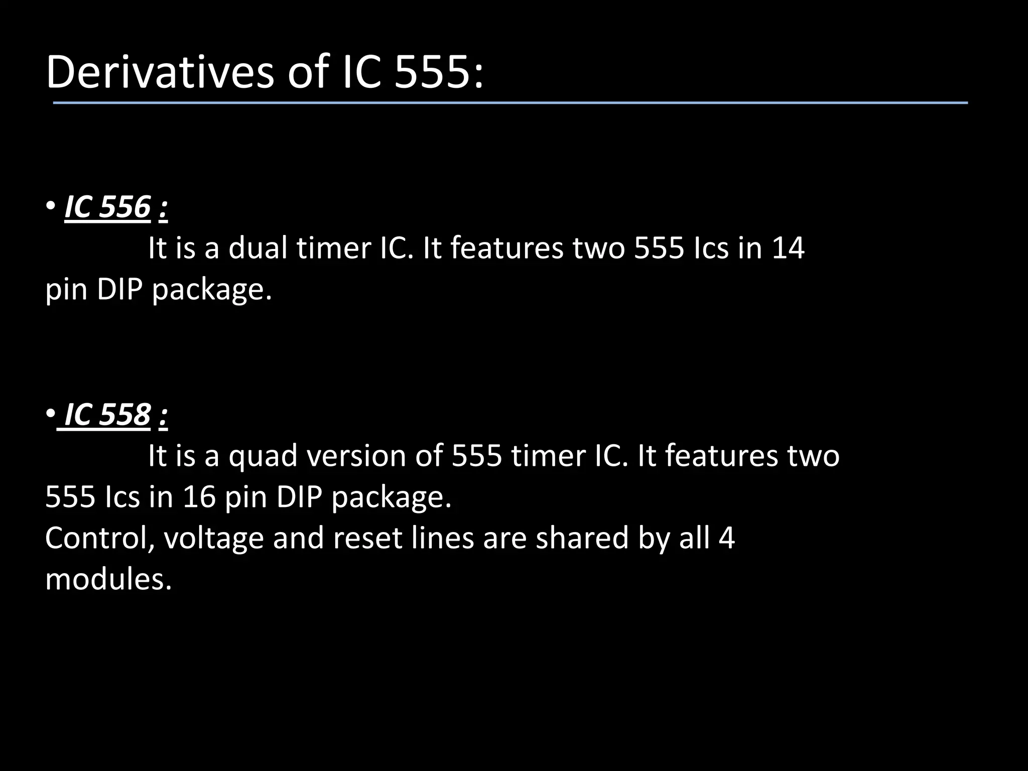 555 Timer Ic | PDF