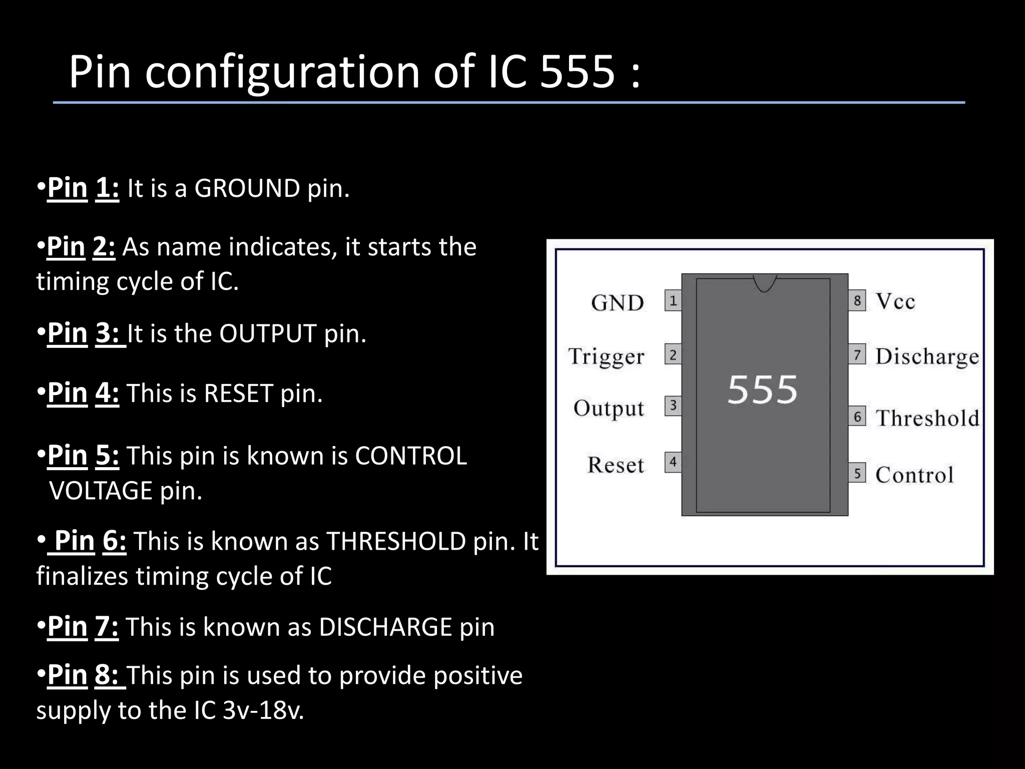 555 Timer Ic | PDF