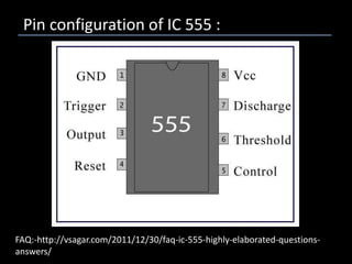 555 Timer Ic | PDF