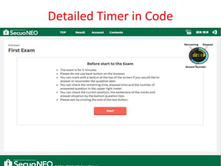One function ( Timer ) in SecuoNEO Project | PPT