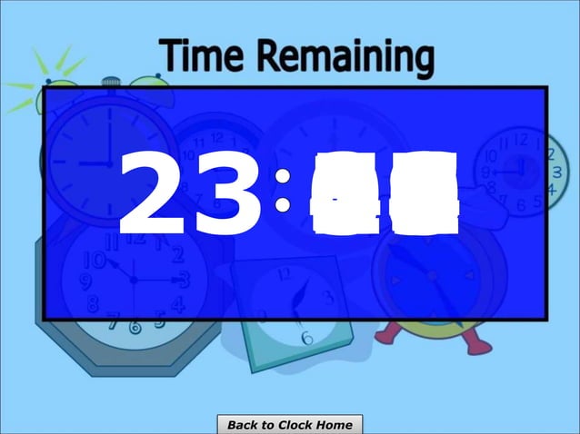 Timer Pptx May Be Use For The Activities Ppt