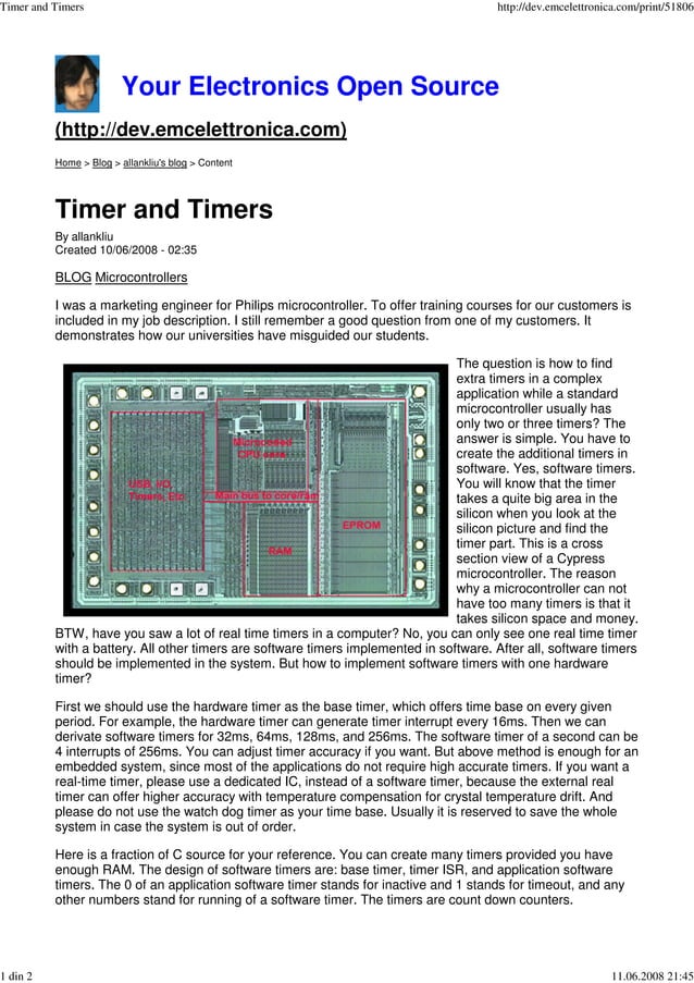 Timer and Timers | PPT