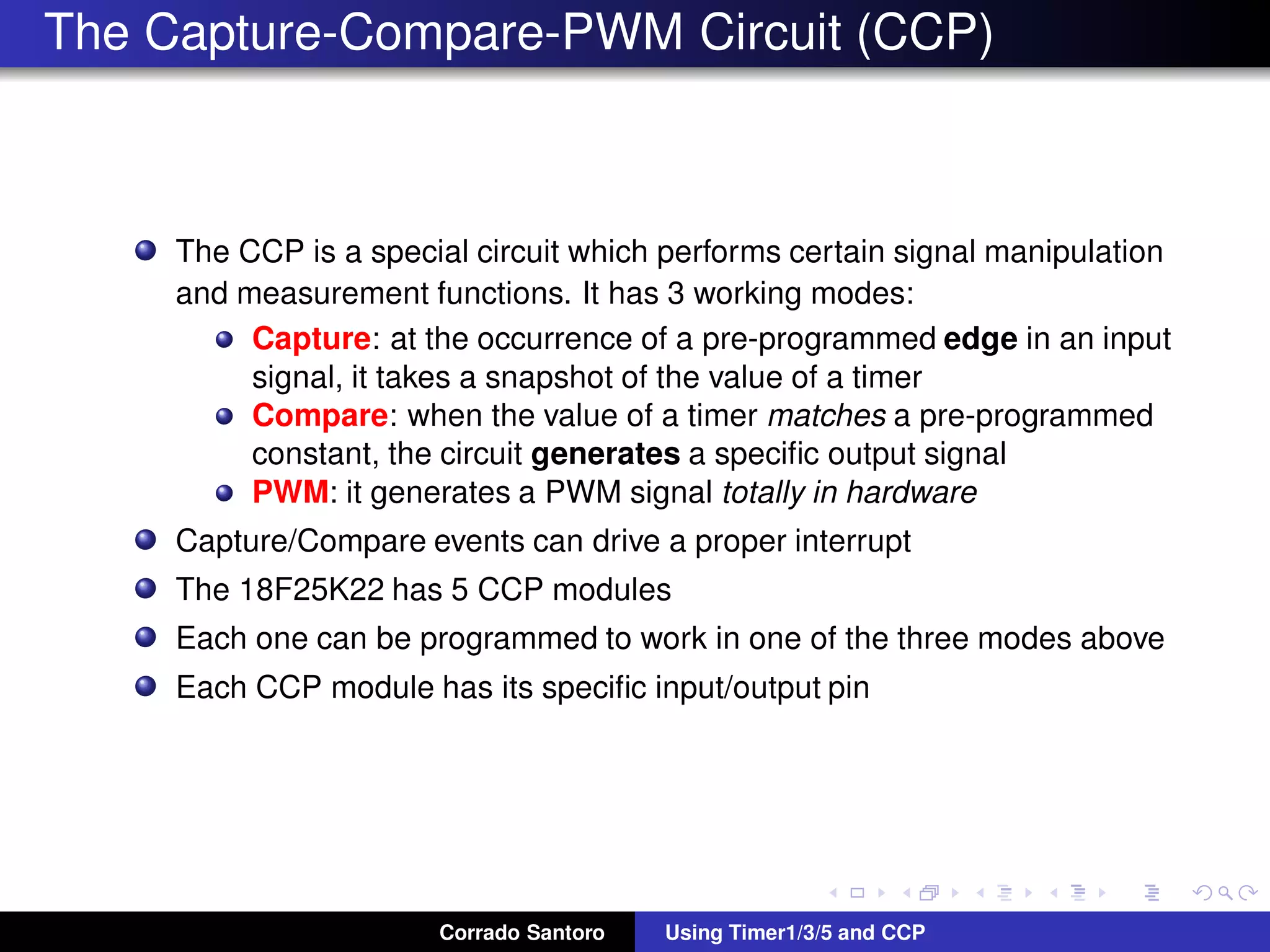 Using Timer1 and CCP | PDF | Technology & Computing