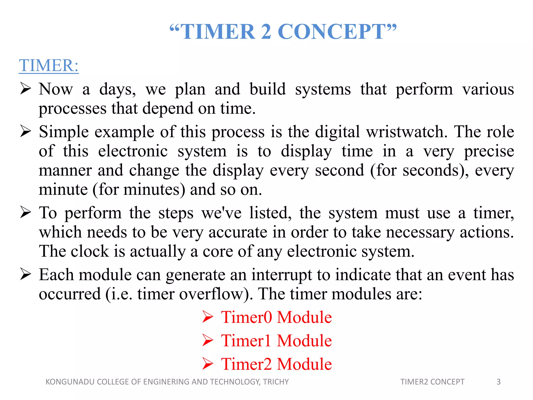 Timer 2 concept | PPTX