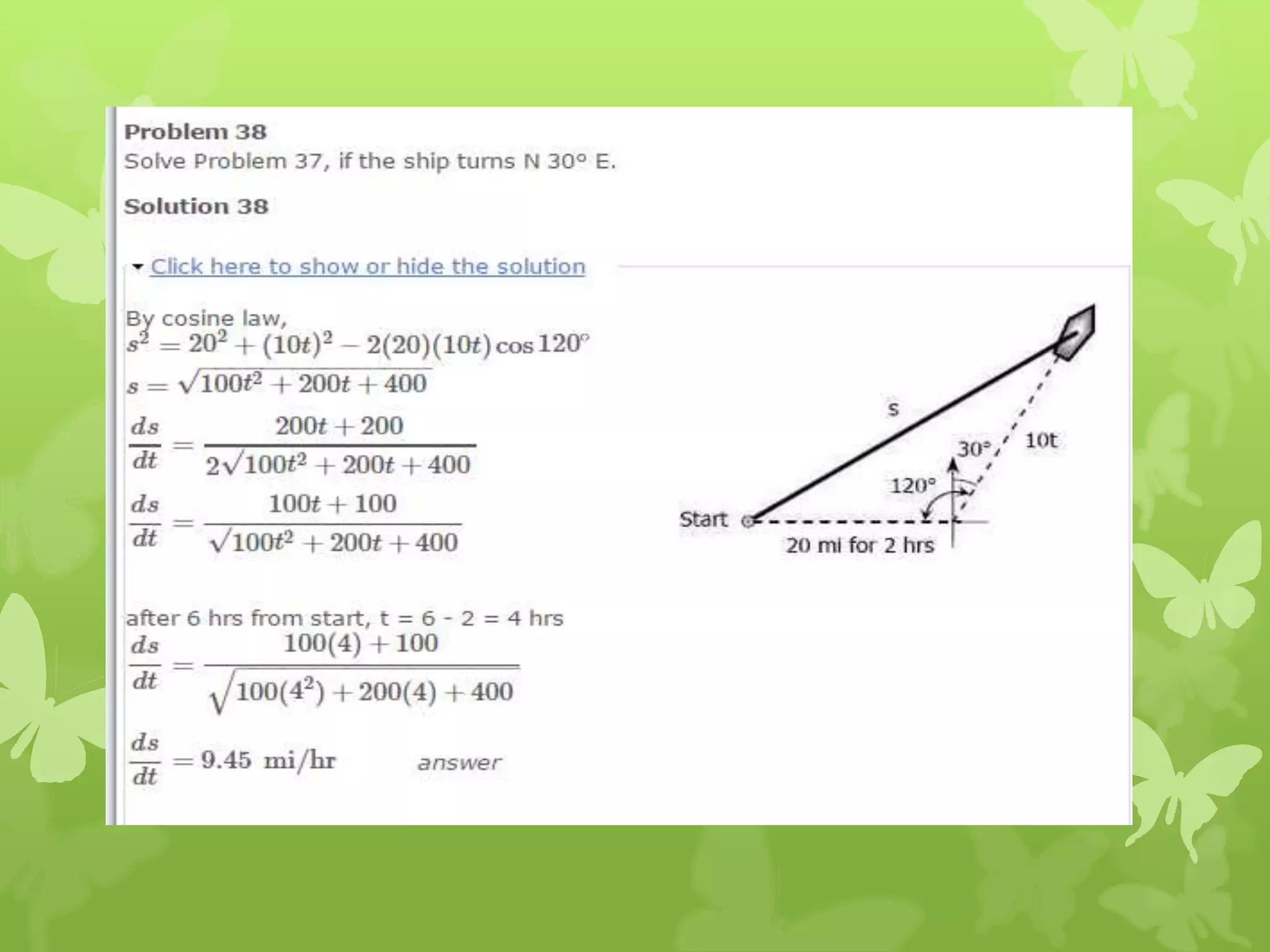 Time rate problems (Calculus) | PPTX | Physics | Science