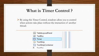 Timer control | PPTX