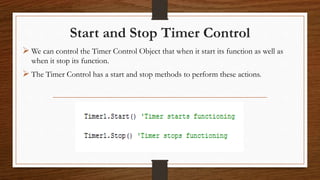 Timer control | PPTX