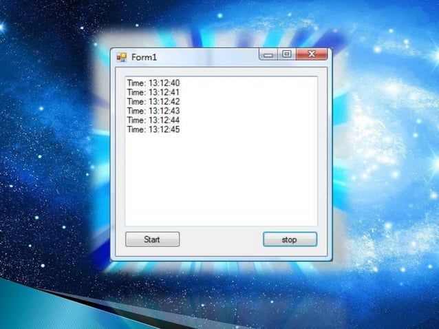 Timer control and Tool Strip C# | PPTX | Computing | Technology & Computing