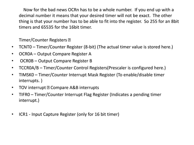 Timer Counter 1 Pptx