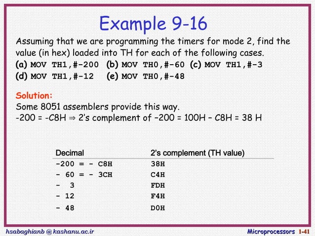 Microcontroller 8051 Timer Counter Interrrupt | PPT