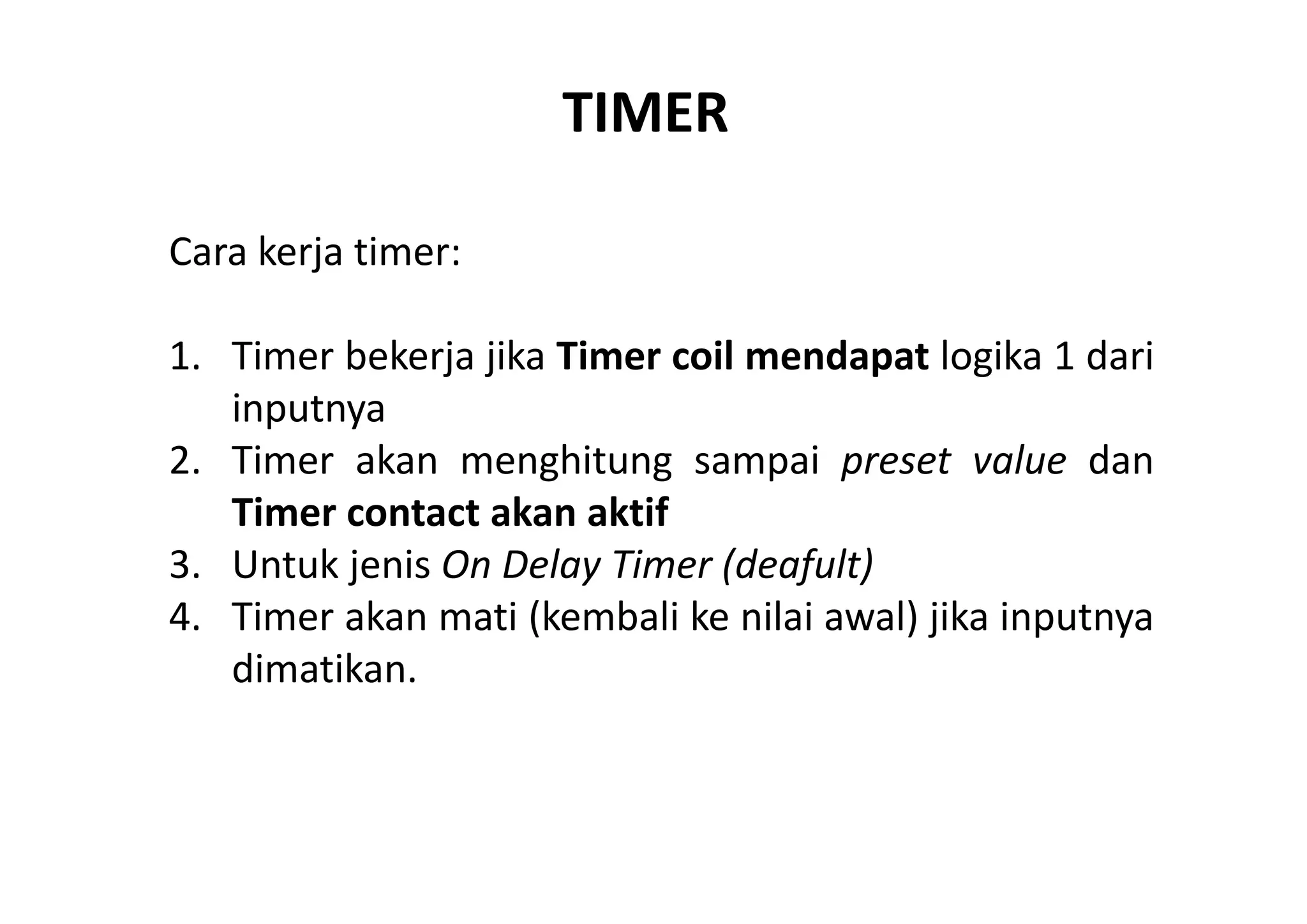 Timer dan counter | PDF