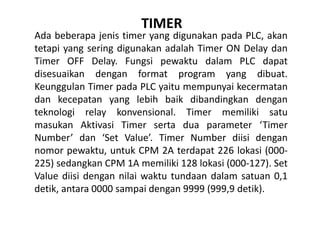 Timer dan counter | PDF