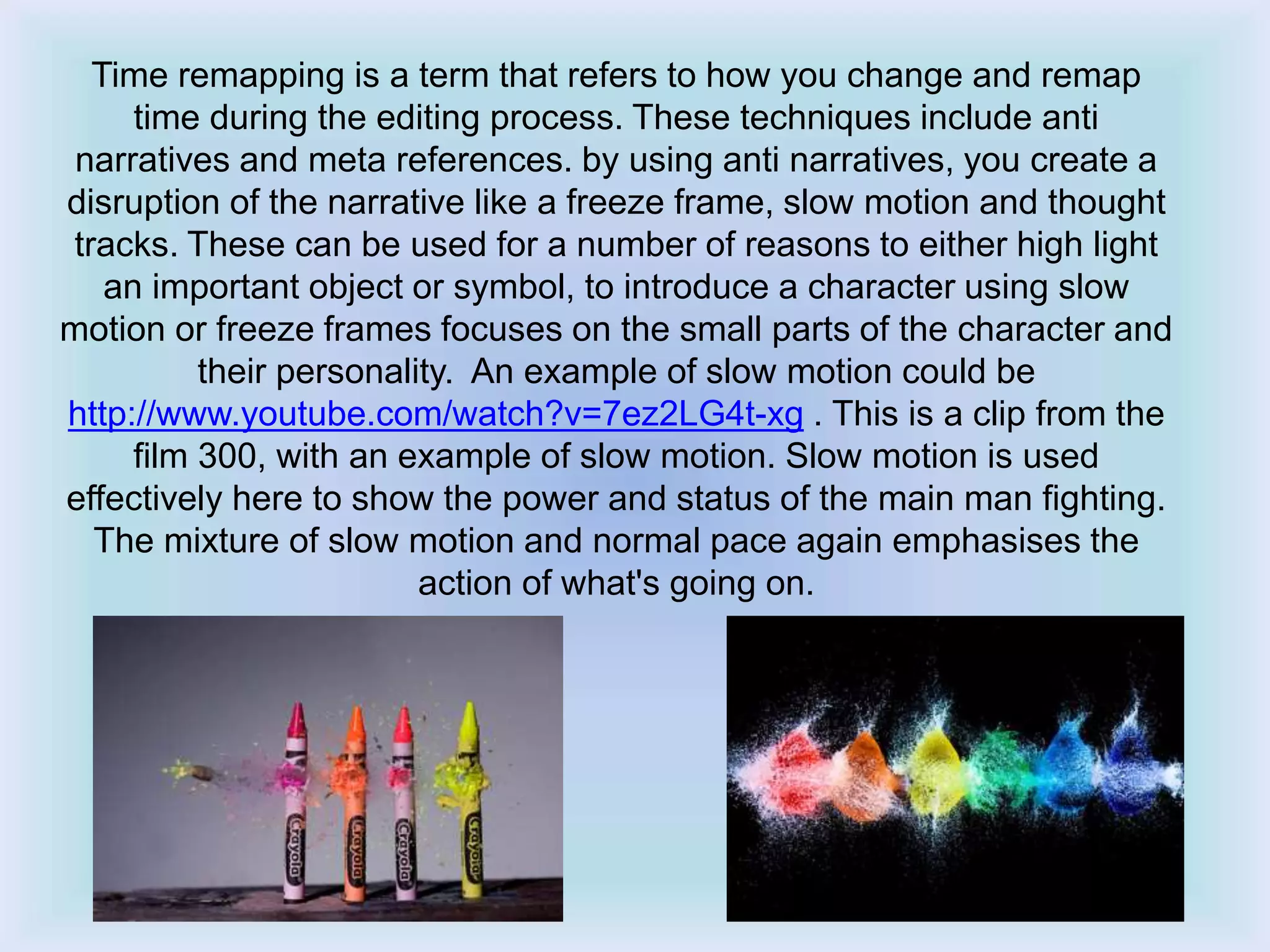 Time remapping (2) | PPTX