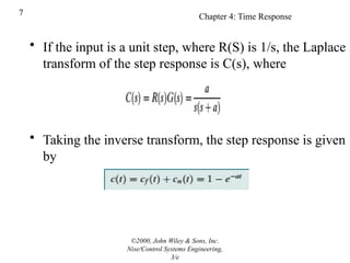 Time Response in control Engineering.pptx