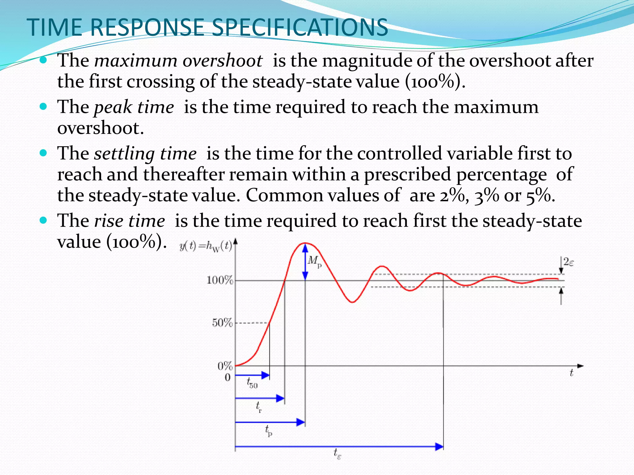 Time Response Analysis | PPTX