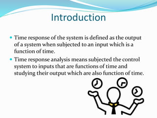 Time Response Analysis | PPTX
