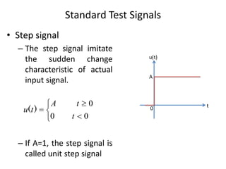 Time response analysis of system | PPTX