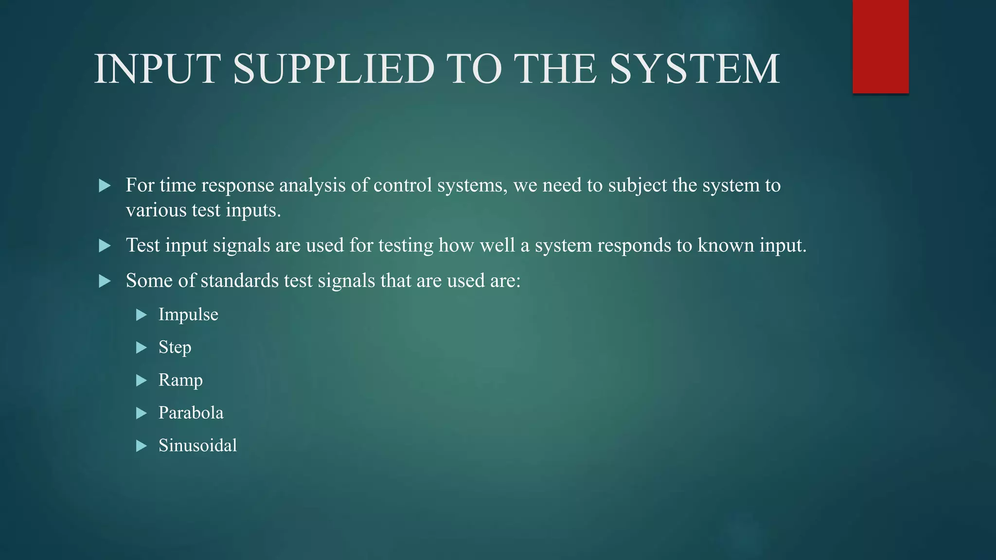 Time response and analysis kaushal shah | PPTX