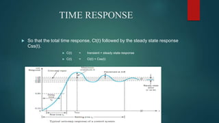 Time response and analysis kaushal shah | PPTX