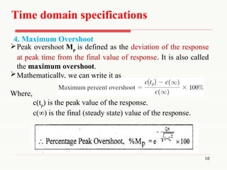 time response in the control systemgood one.ppt