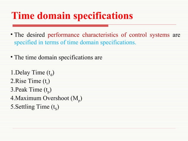 time response in the control systemgood one.ppt