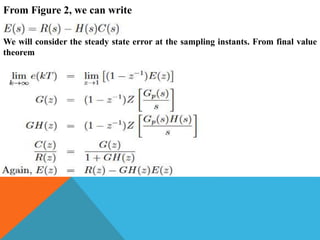 Time response of discrete systems 4th lecture | PPTX