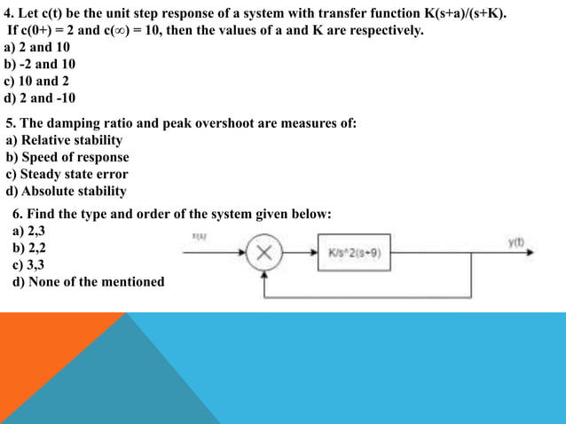 Time response of discrete systems 4th lecture | PPTX