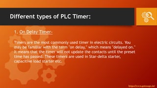 Timer in PLC and its Types.pdf
