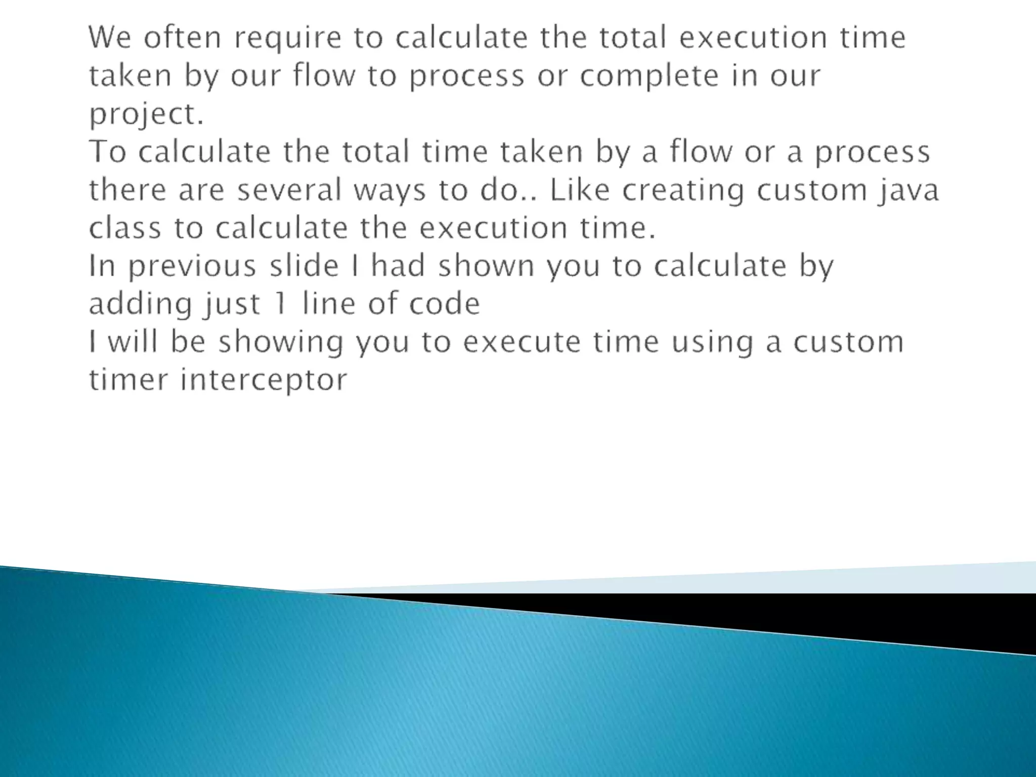 Timer Interceptor in Mule part 2 | PPTX
