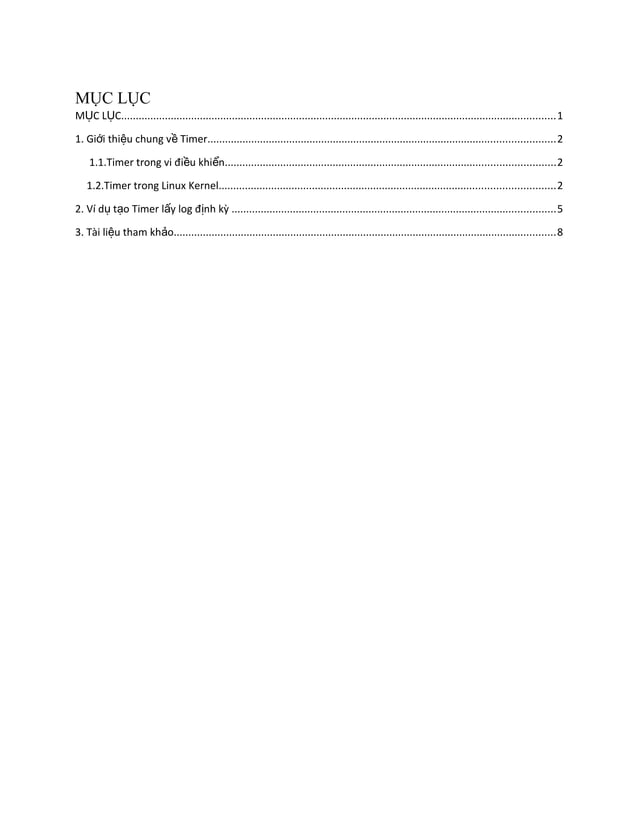 Timer Kernel Linux Doc 3330