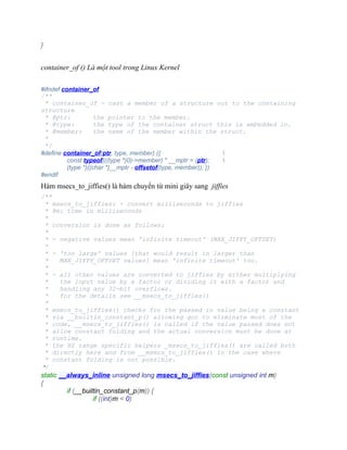 Timer kernel linux | DOC