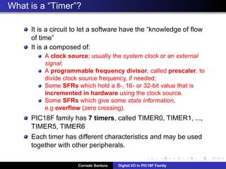 Using Timers in PIC18F Microcontrollers | PDF | Computing | Technology & Computing