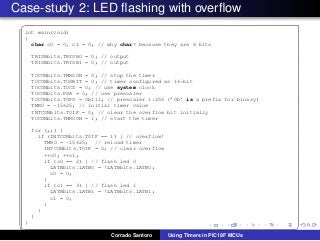 Using Timers in PIC18F Microcontrollers | PDF