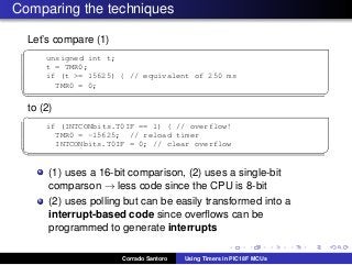 Using Timers in PIC18F Microcontrollers | PDF | Computing | Technology & Computing