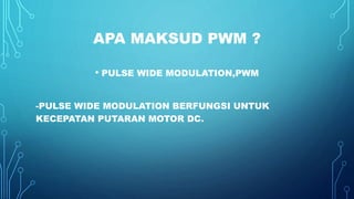 Pengetahuan Dasar penggunaan Timer dan Counter Microcontroller AVR | PPTX