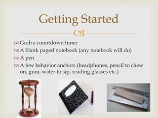 Beat stress, focus and kill procrastination with just a timer! | PPT