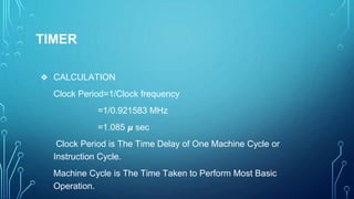 Timers and counters | PPTX