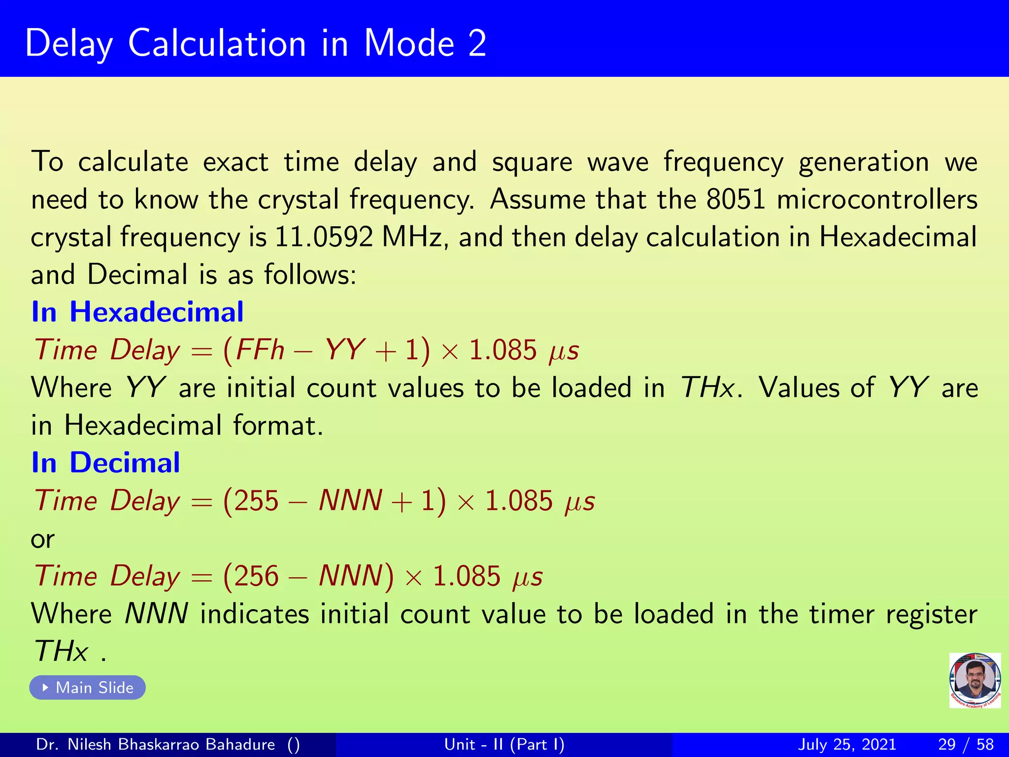 Timers and counters of microcontroller 8051 | PDF
