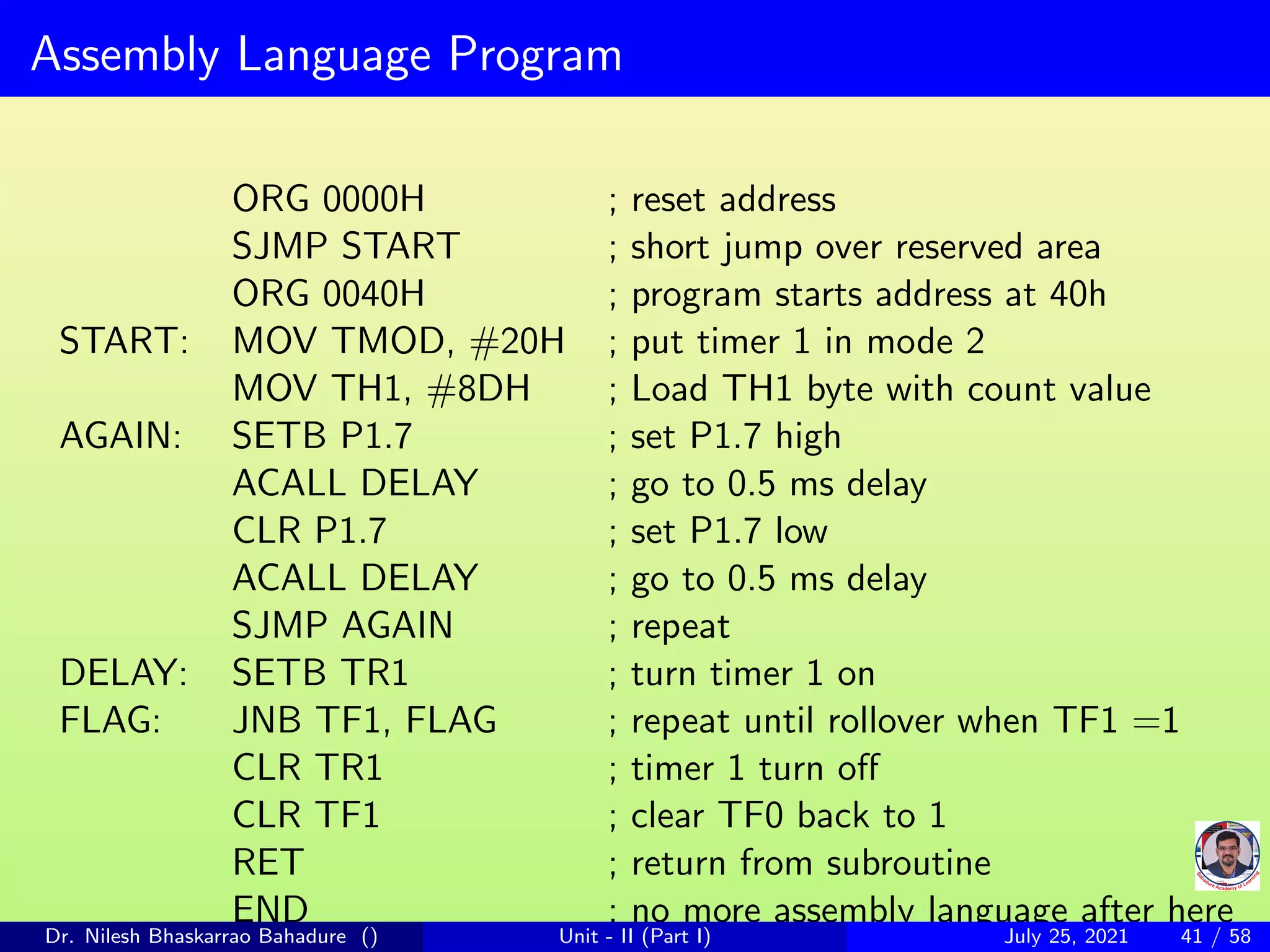 Timers and counters of microcontroller 8051 | PPT Timers and counters of microcontroller 8051 | PPT