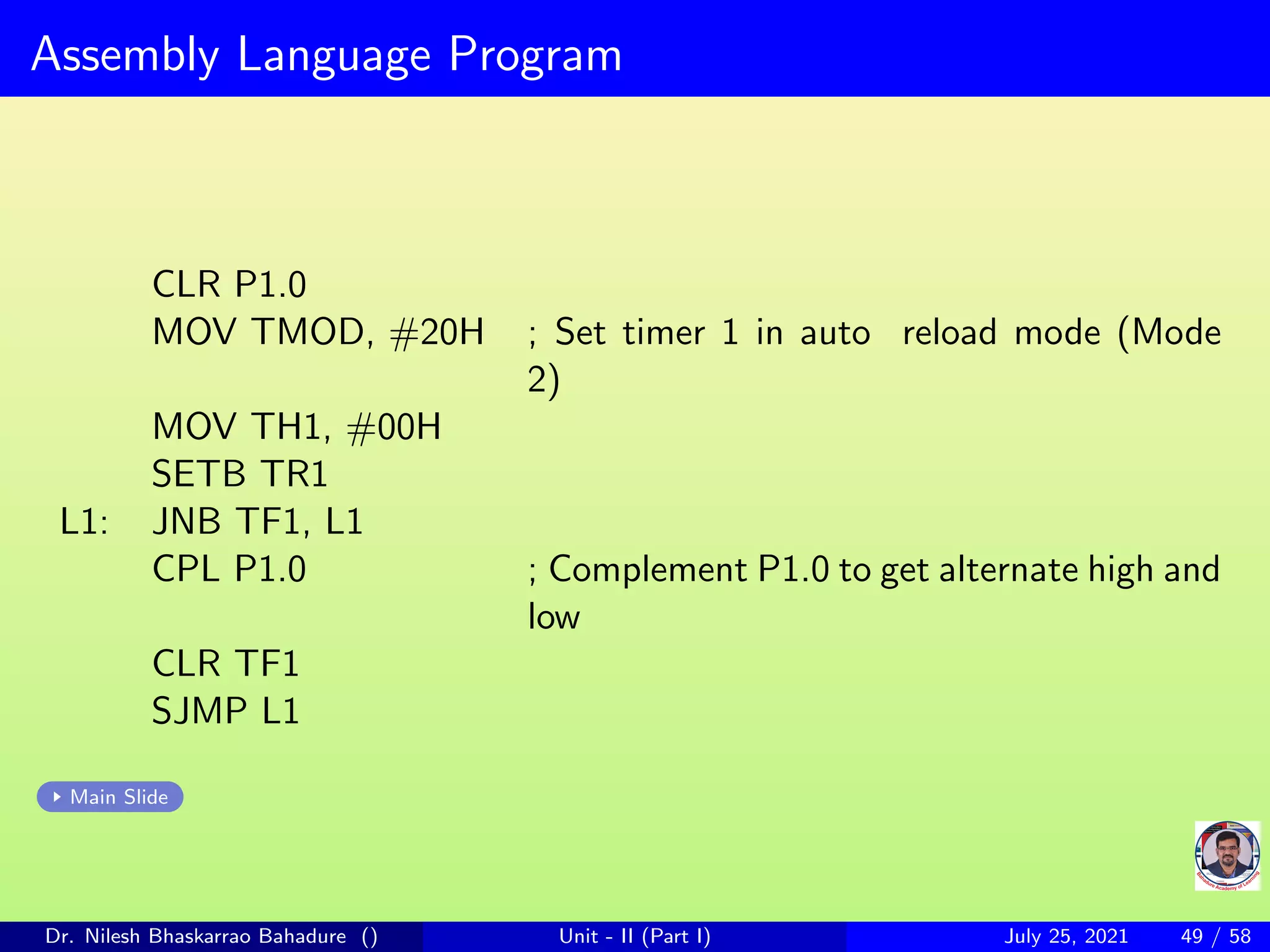 Timers and counters of microcontroller 8051 | PDF