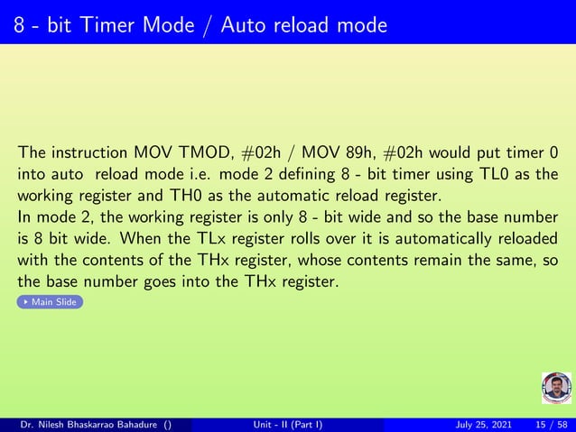Timers and counters of microcontroller 8051 | PDF | Computing | Technology & Computing