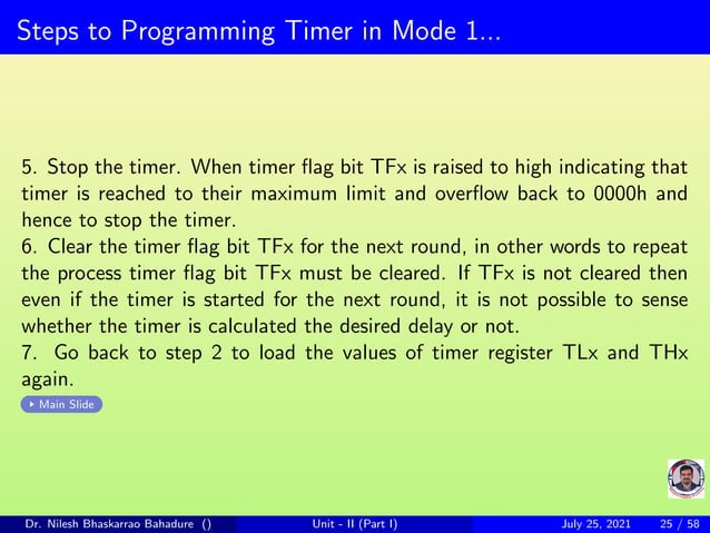 Timers and counters of microcontroller 8051 | PDF | Computing | Technology & Computing