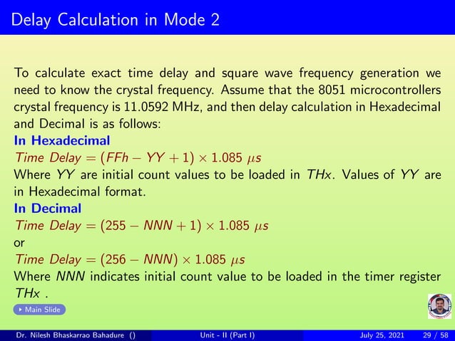 Timers and counters of microcontroller 8051 | PDF | Computing ...