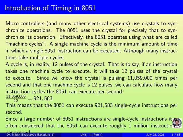 Timers and counters of microcontroller 8051 | PDF | Computing | Technology & Computing