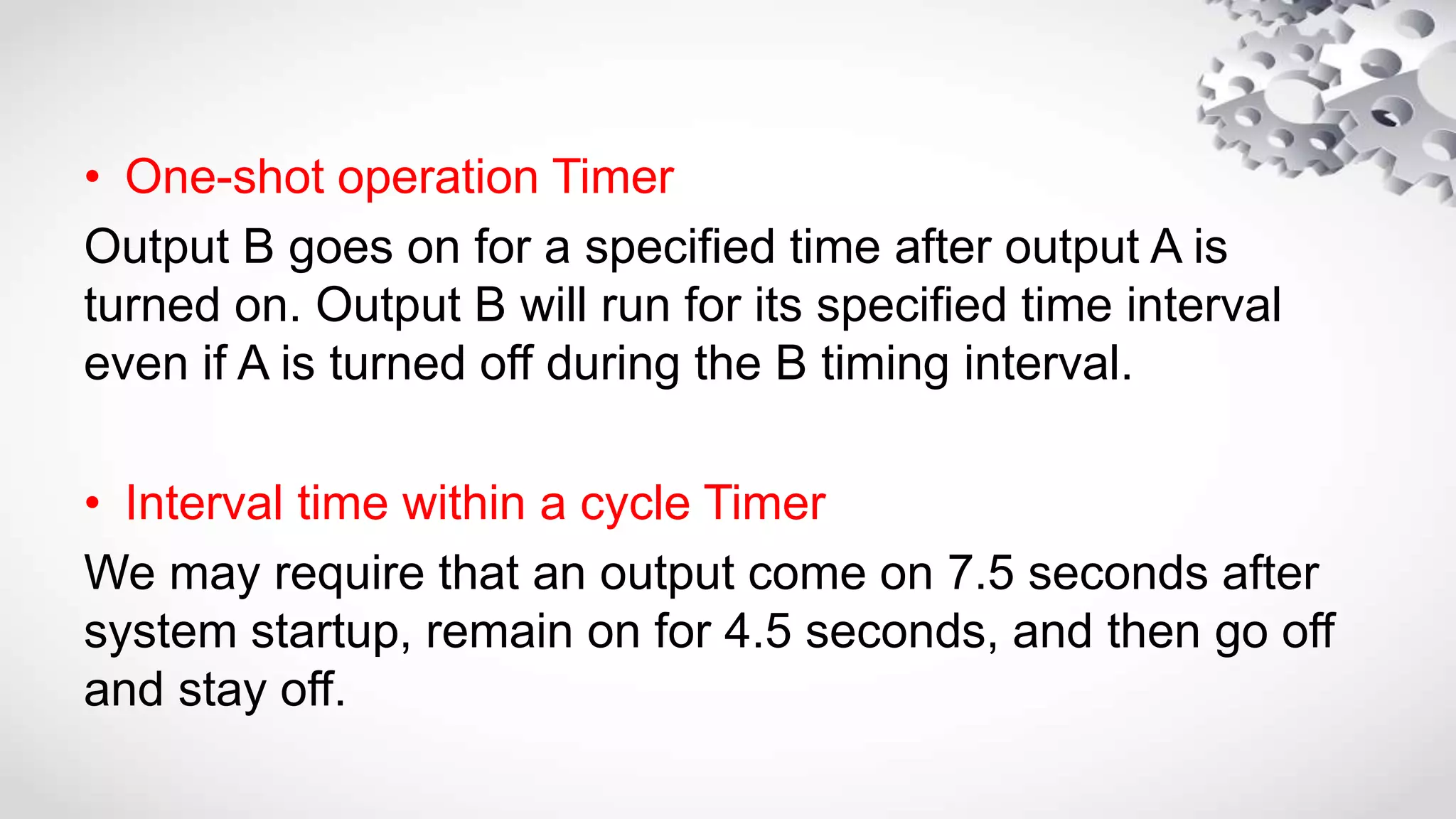Timers industrial automation | PPTX