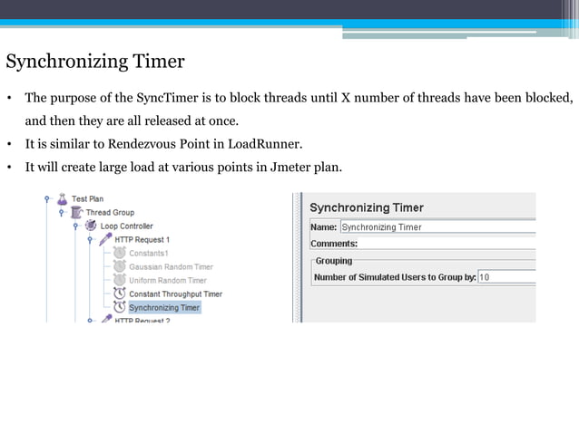 Timers in Apache JMeter | PPTX