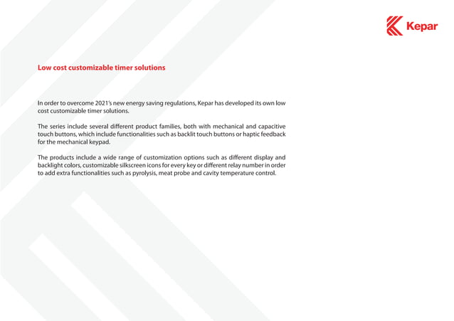 Kepar - Timer catalogue 2018 | PPT