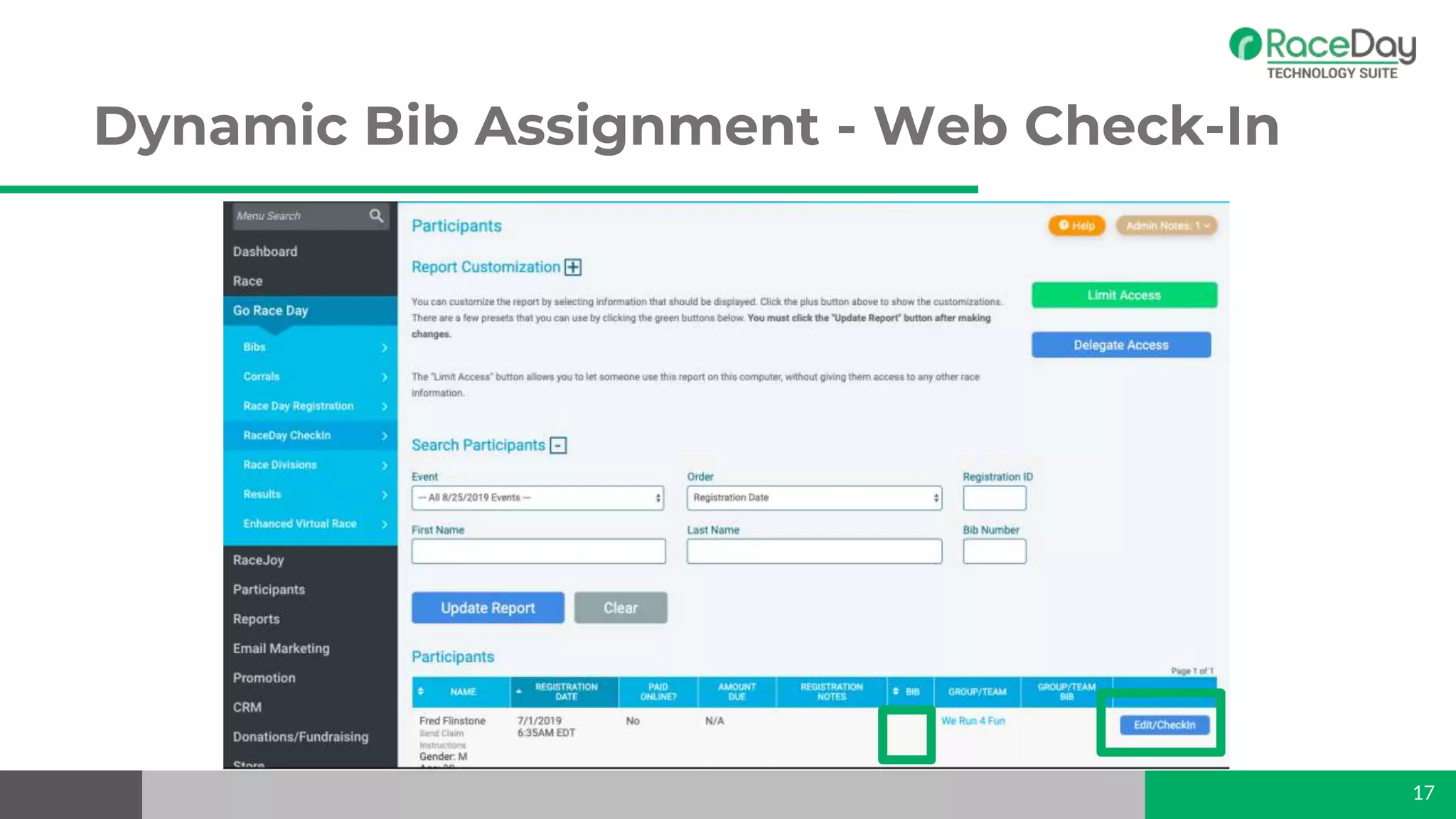 Timer tip tuesday bib management | PPT